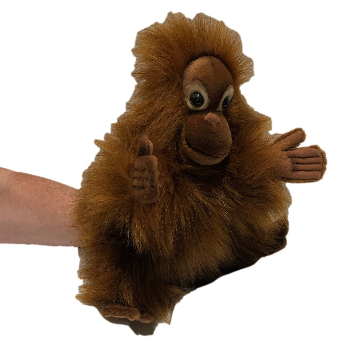 Baby Orangutan Stuffed Animal Toy Hand Puppet - Wild Animal Puppets ...