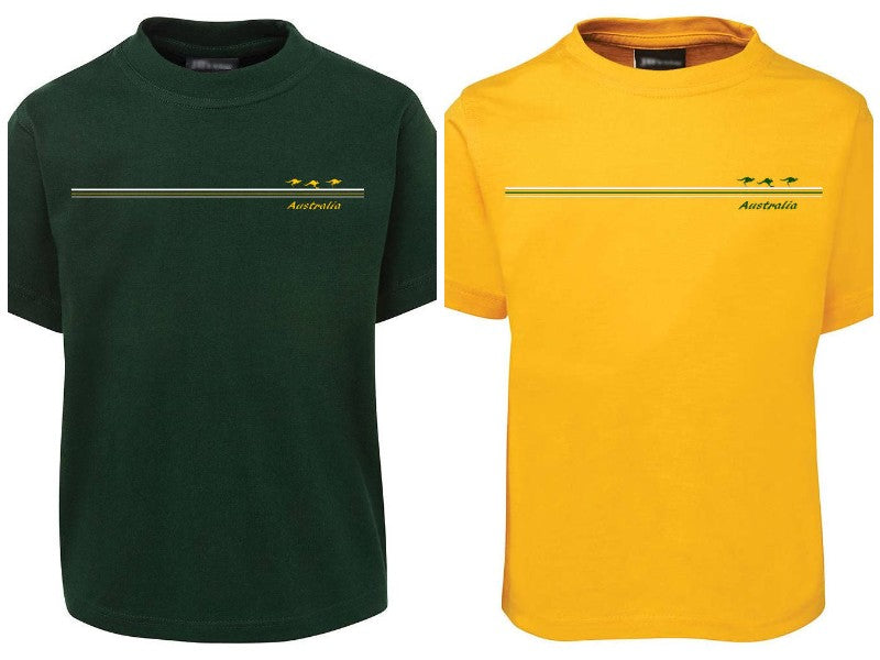 Aussie Green & Gold T-Shirt & Singlets - Support The Aussie Team with ...