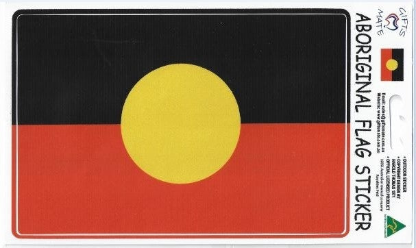 Aboriginal Flag Rectangular Sticker - Aboriginal Flag Products ...