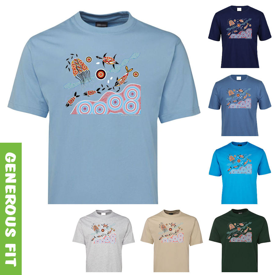 Water Dreaming Adults T-Shirt by Wayne Thomas Maynard (Various Colours ...